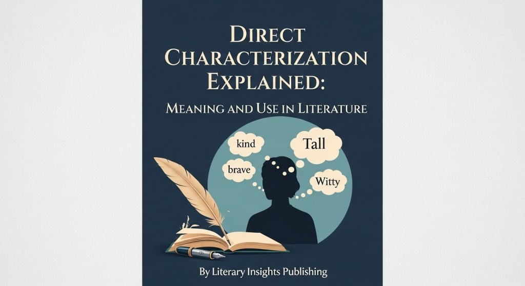 Direct Characterization Explained: Meaning and Use in Literature
